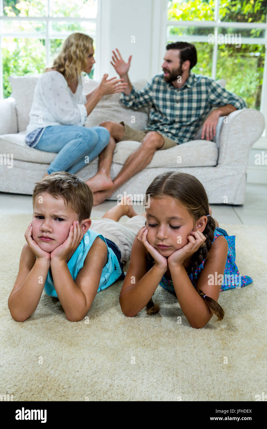 Parents and children fighting hi-res stock photography and images - Alamy