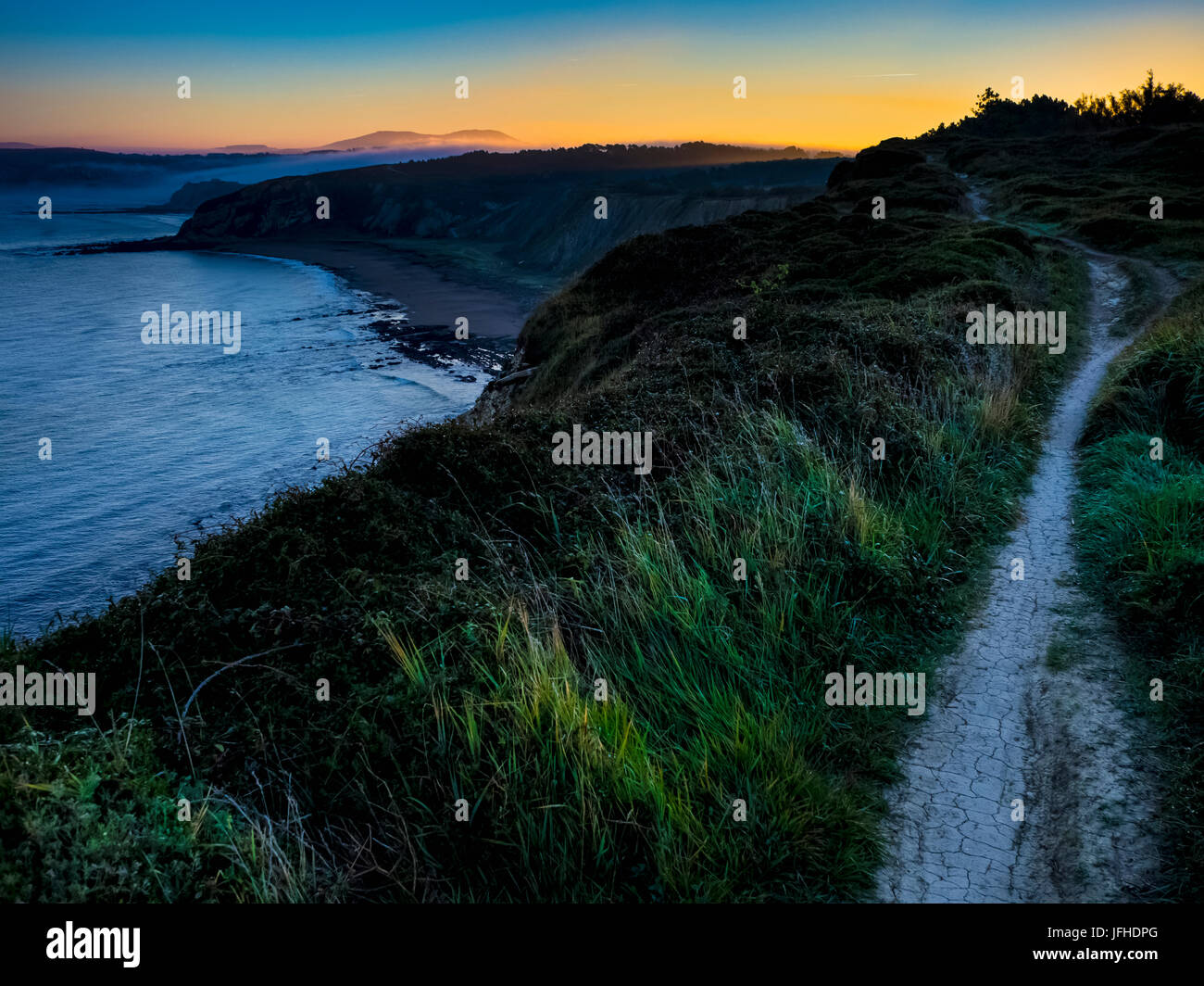 Single trail hi-res stock photography and images - Alamy