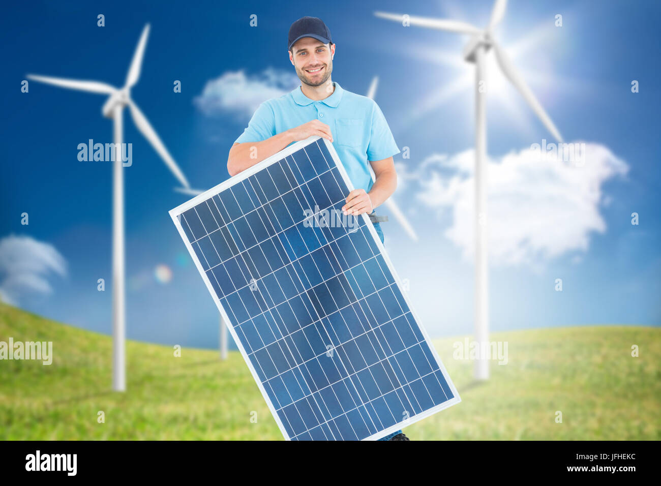Construction camera solar panel hi-res stock photography and images - Alamy