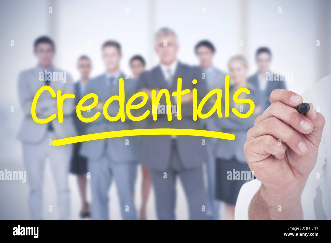 Credentials image hi-res stock photography and images - Alamy