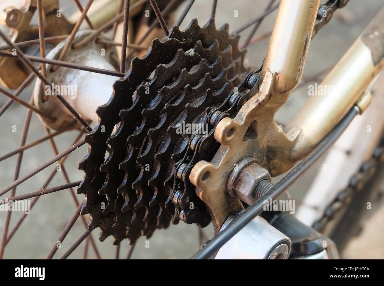 Rear derailleur hi-res stock photography and images - Alamy