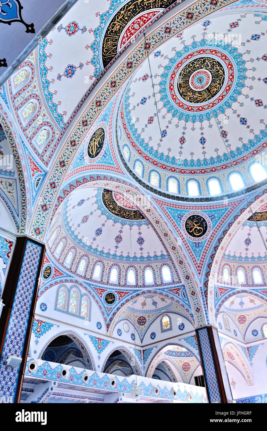 In the Blue Mosque in Manavgat Turkey Stock Photo - Alamy
