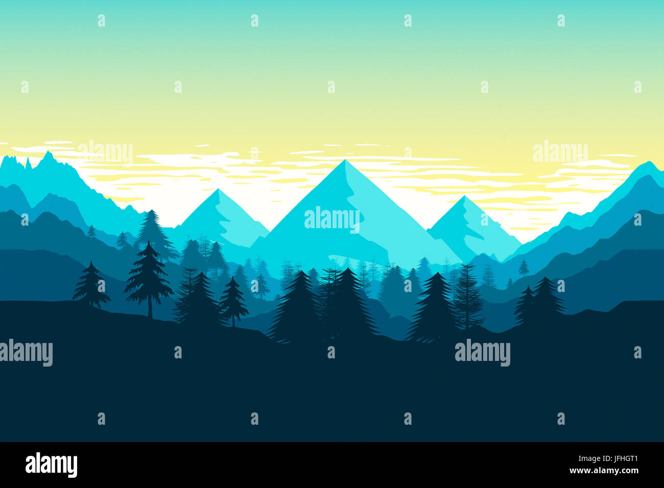Mountain layout hi-res stock photography and images - Alamy