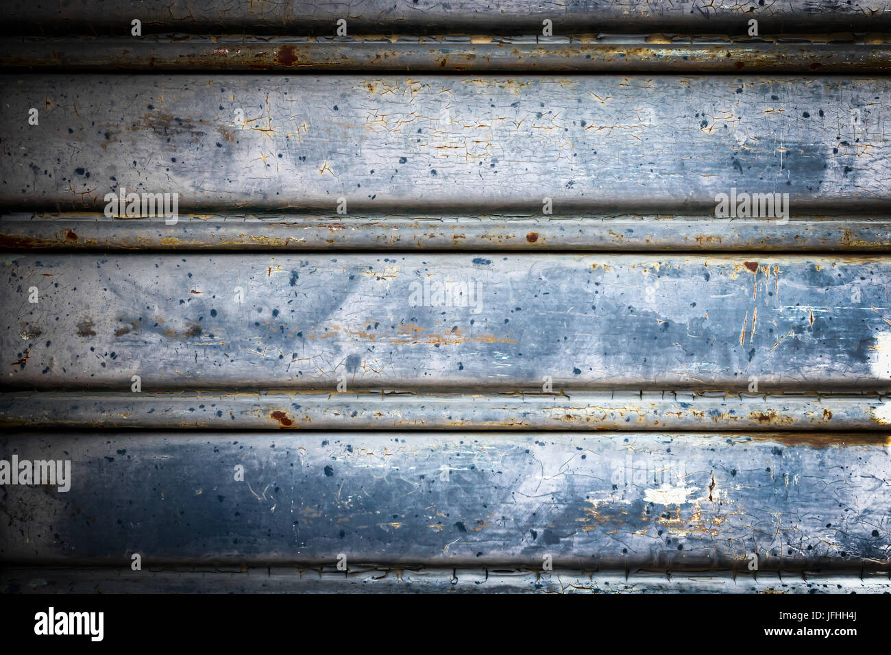 Blue metal sheet background Stock Photo - Alamy