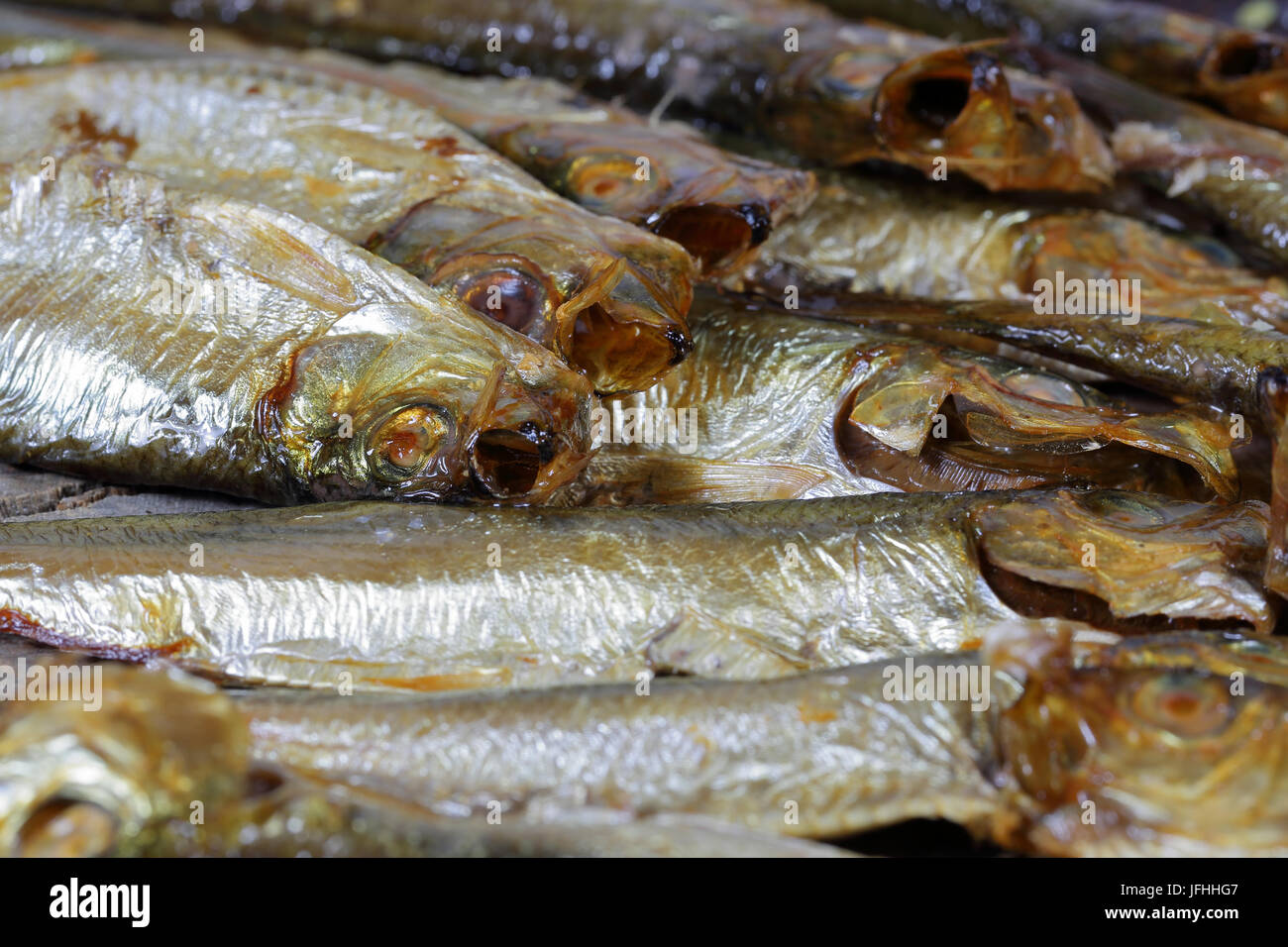 Smoked Kiel sprats Stock Photo - Alamy