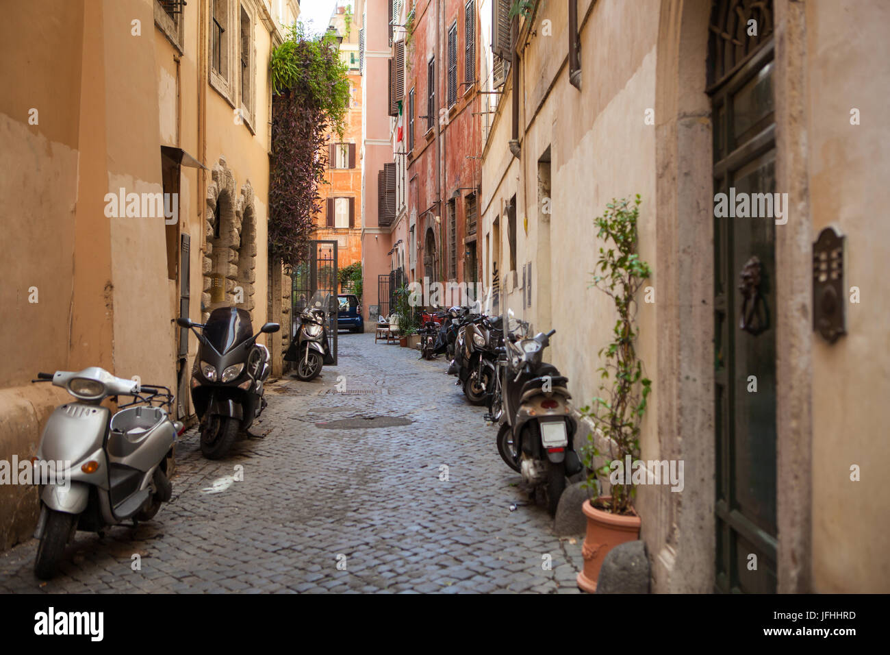 Beautiful view rome in sunny hi-res stock photography and images - Alamy