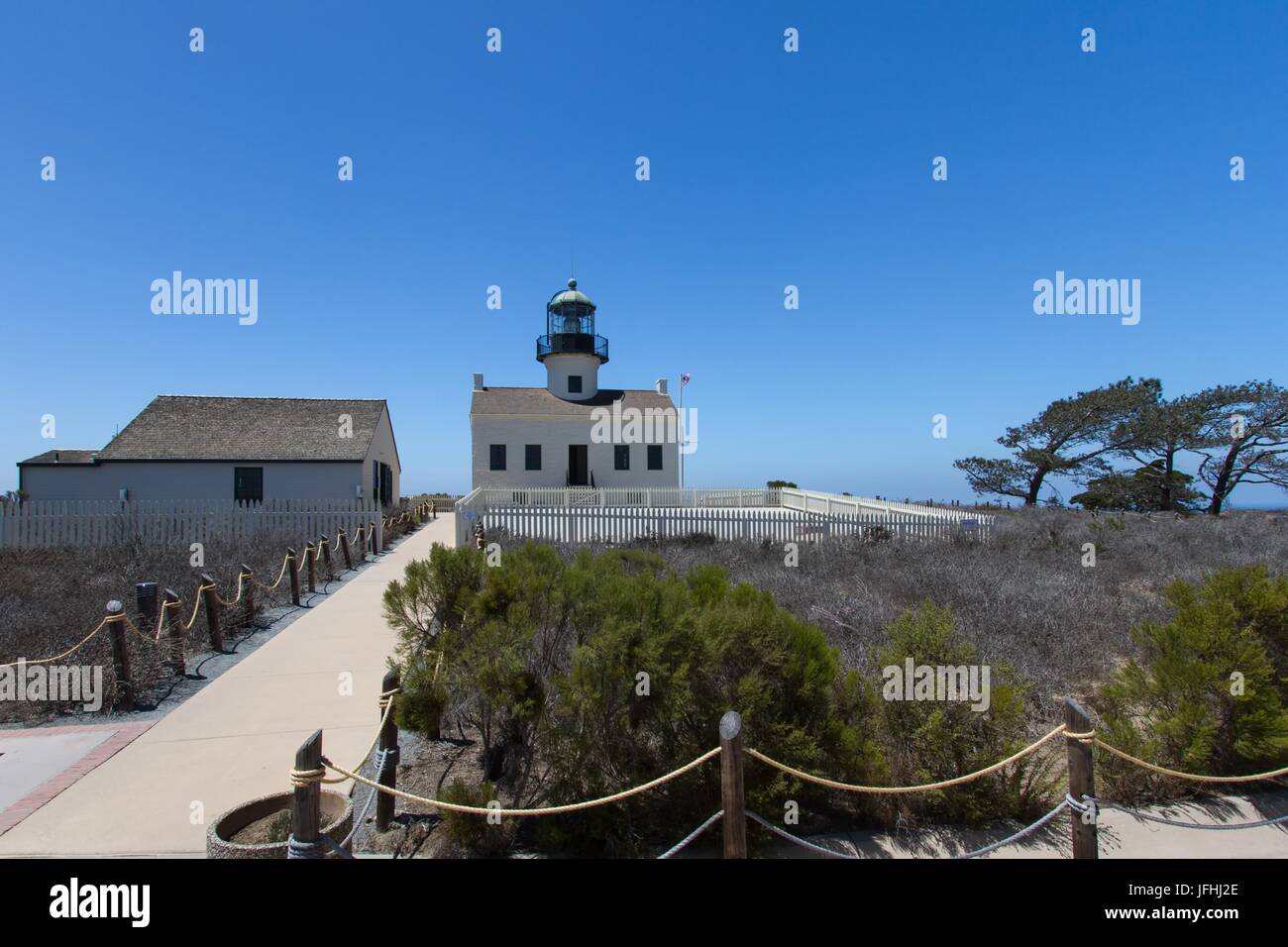 Old point loma light hi-res stock photography and images - Alamy