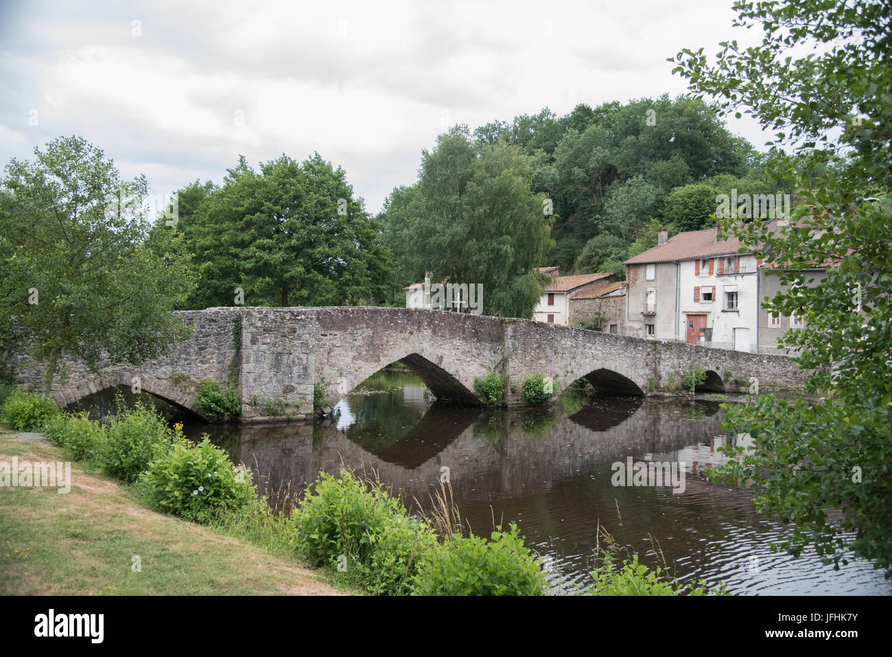 Old french water mill hi-res stock photography and images - Alamy