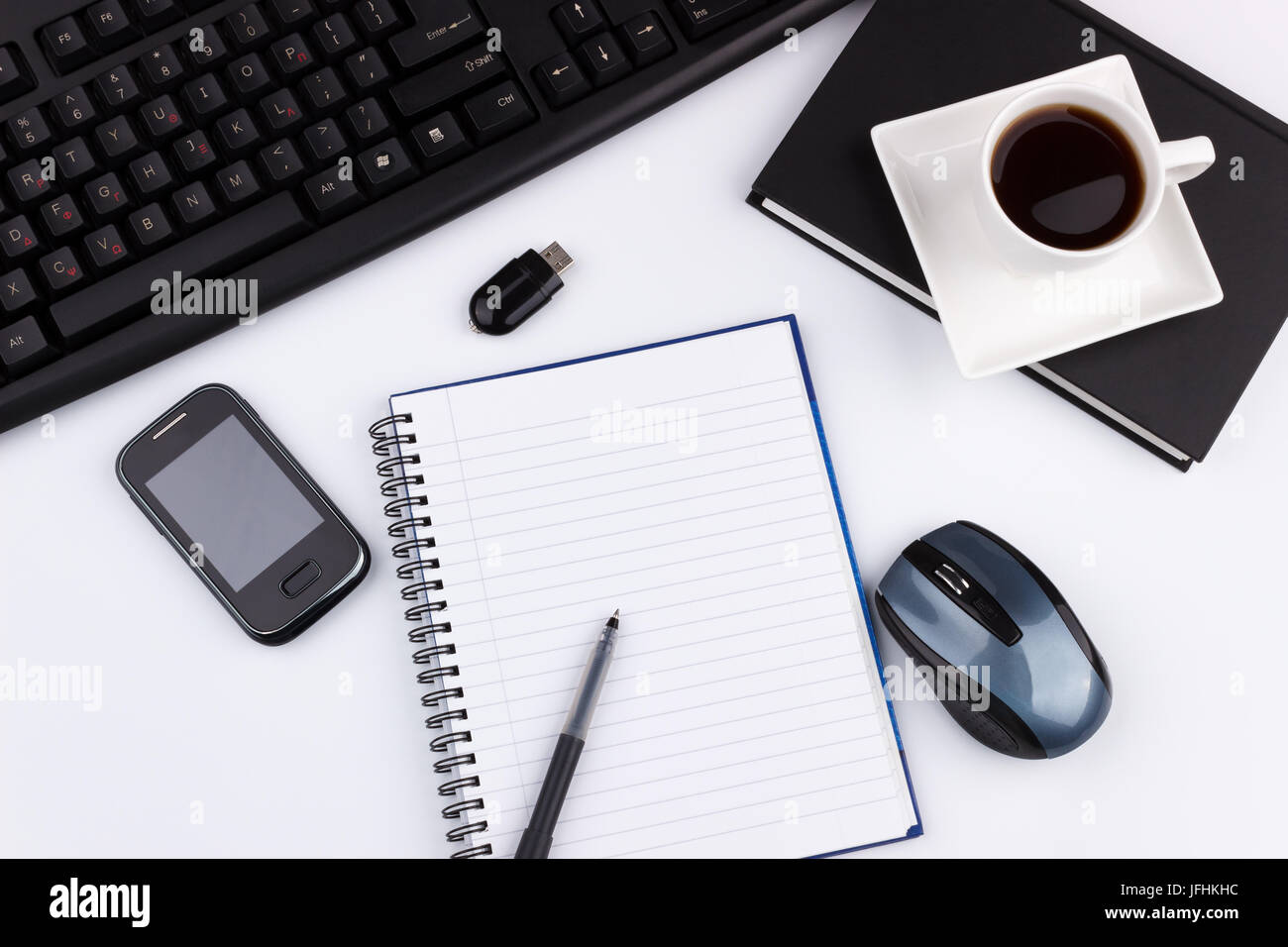 Office table hi-res stock photography and images - Alamy