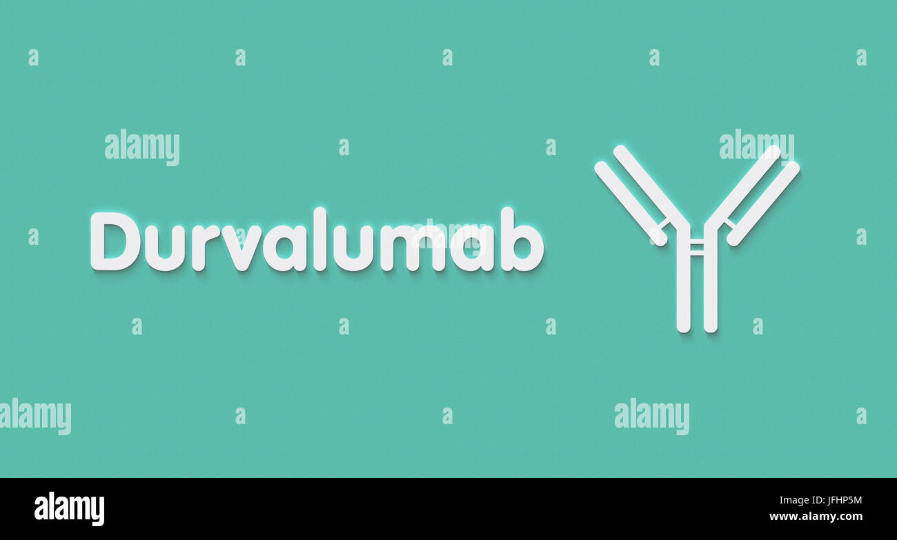 Durvalumab monoclonal antibody drug. Targets Programmed cell Death ...