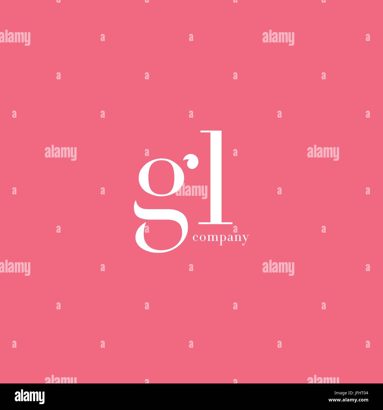Letters G & L company Logo vector element Stock Vector Image & Art - Alamy