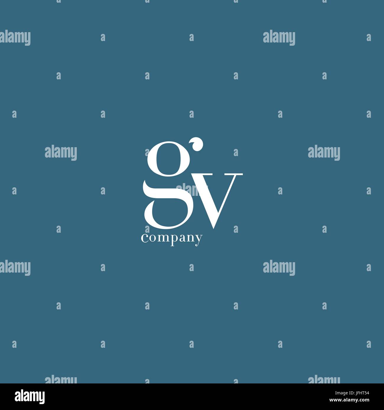 Letters G & V company Logo vector element Stock Vector Image & Art - Alamy