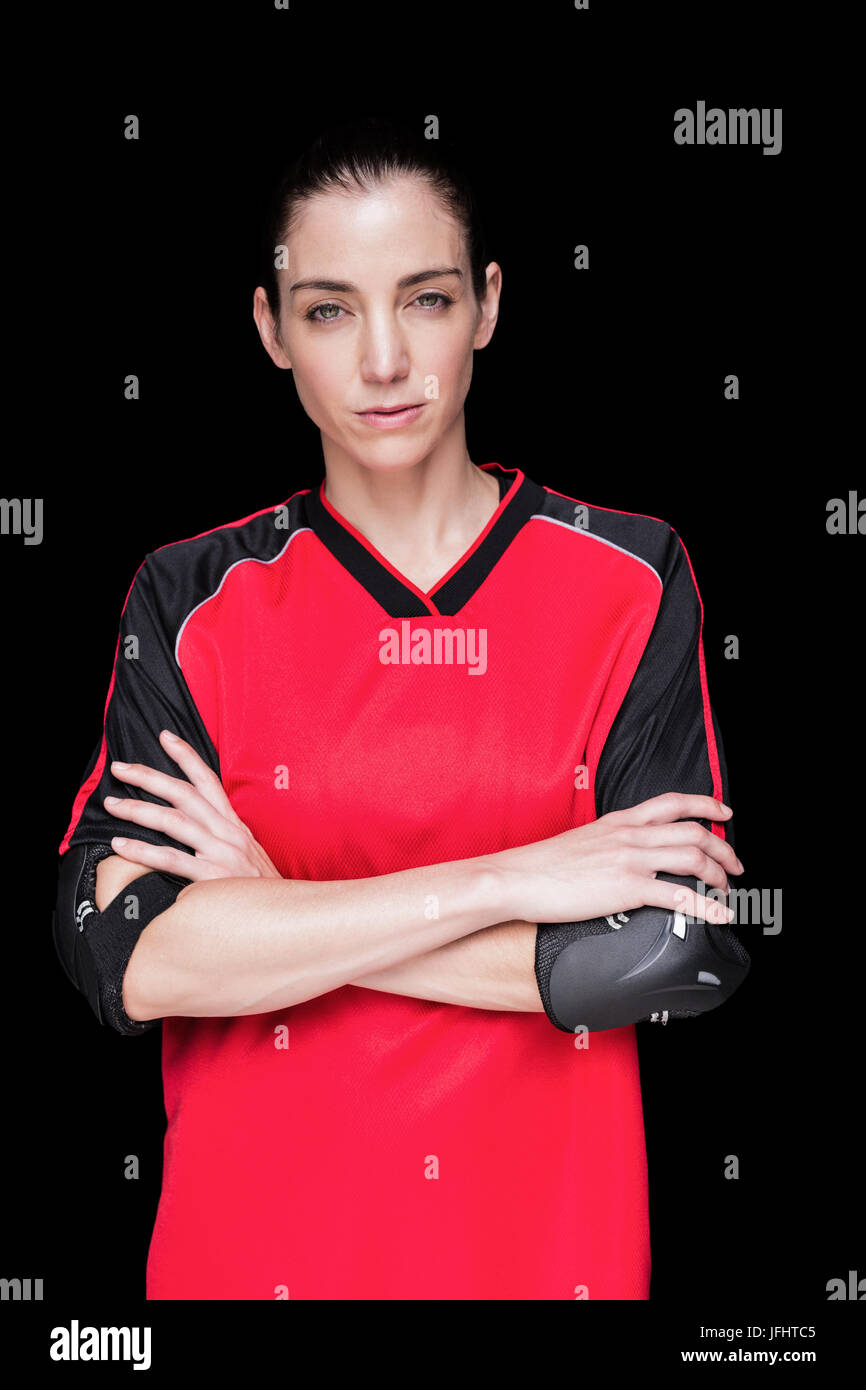 Crossed elbow hi-res stock photography and images - Alamy