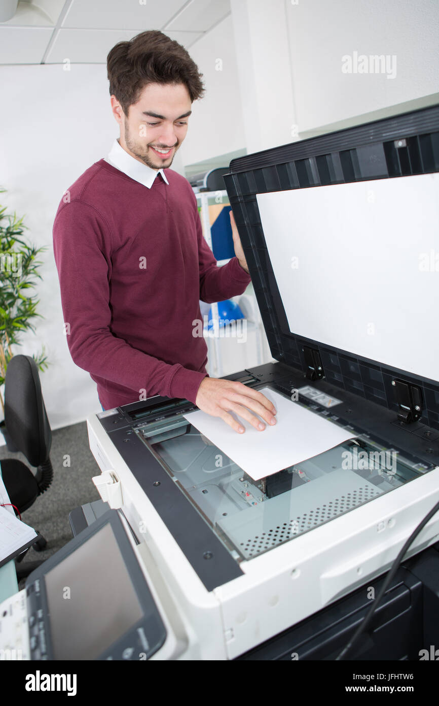 Copier lid open High Resolution Stock Photography and Images - Alamy