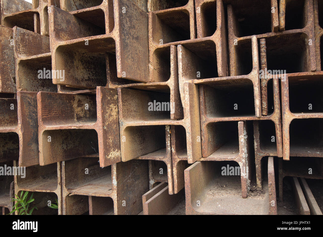 Steel Beams Macro Steel Columns High Resolution Stock Photography and ...