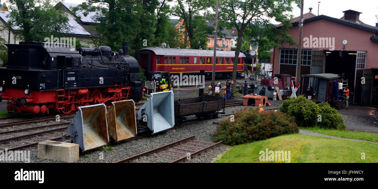 German Steam Engine Museum,Neuenmarkt,Bavaria Stock Photo - Alamy