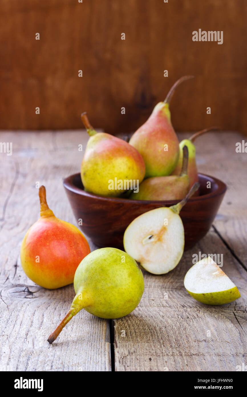 Healthy Organic Pears Stock Photo - Alamy