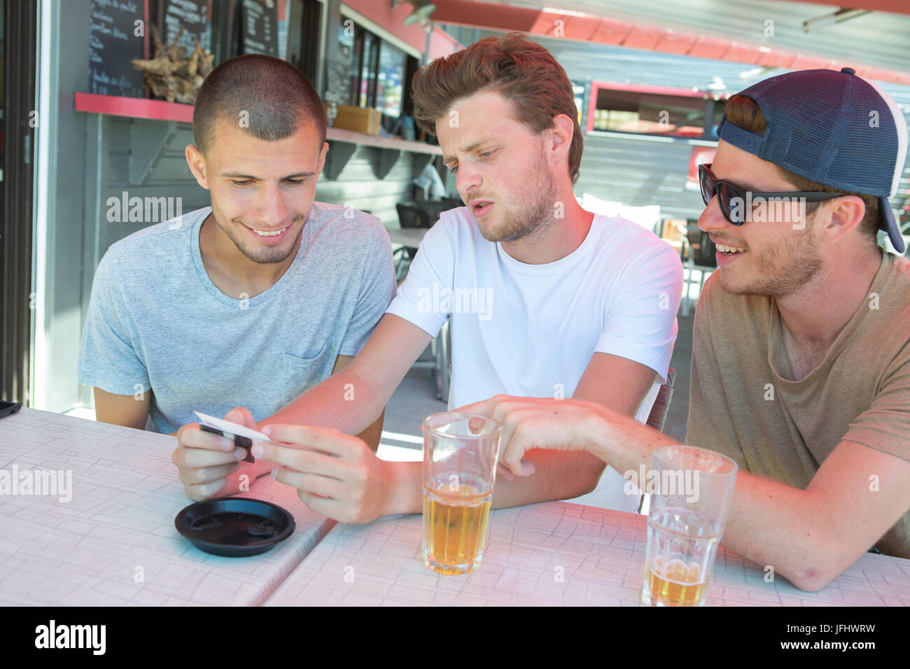 men in the bar Stock Photo - Alamy