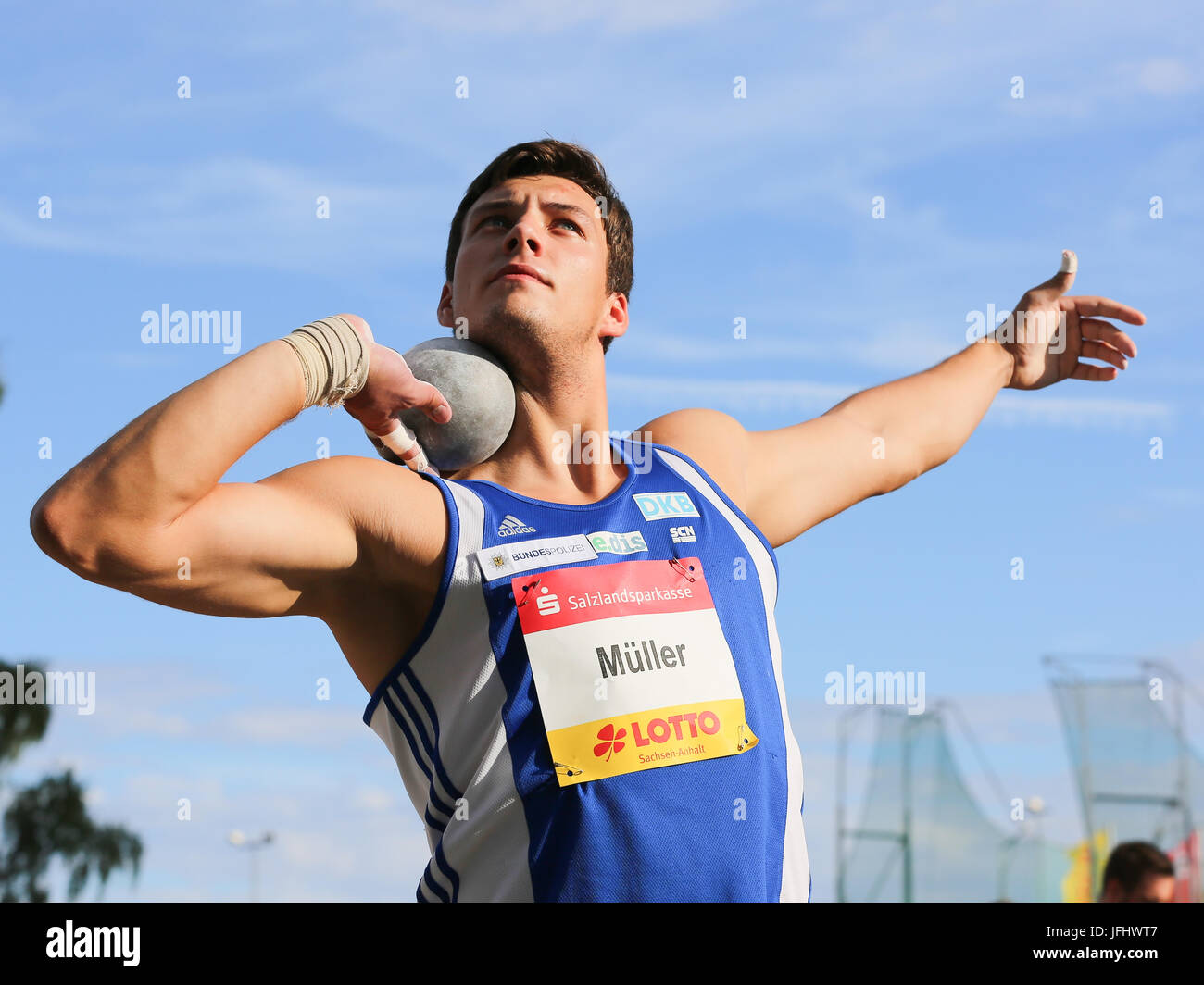 German shot putter Patrick Müller (Germany,SC Neubrandenburg Stock ...