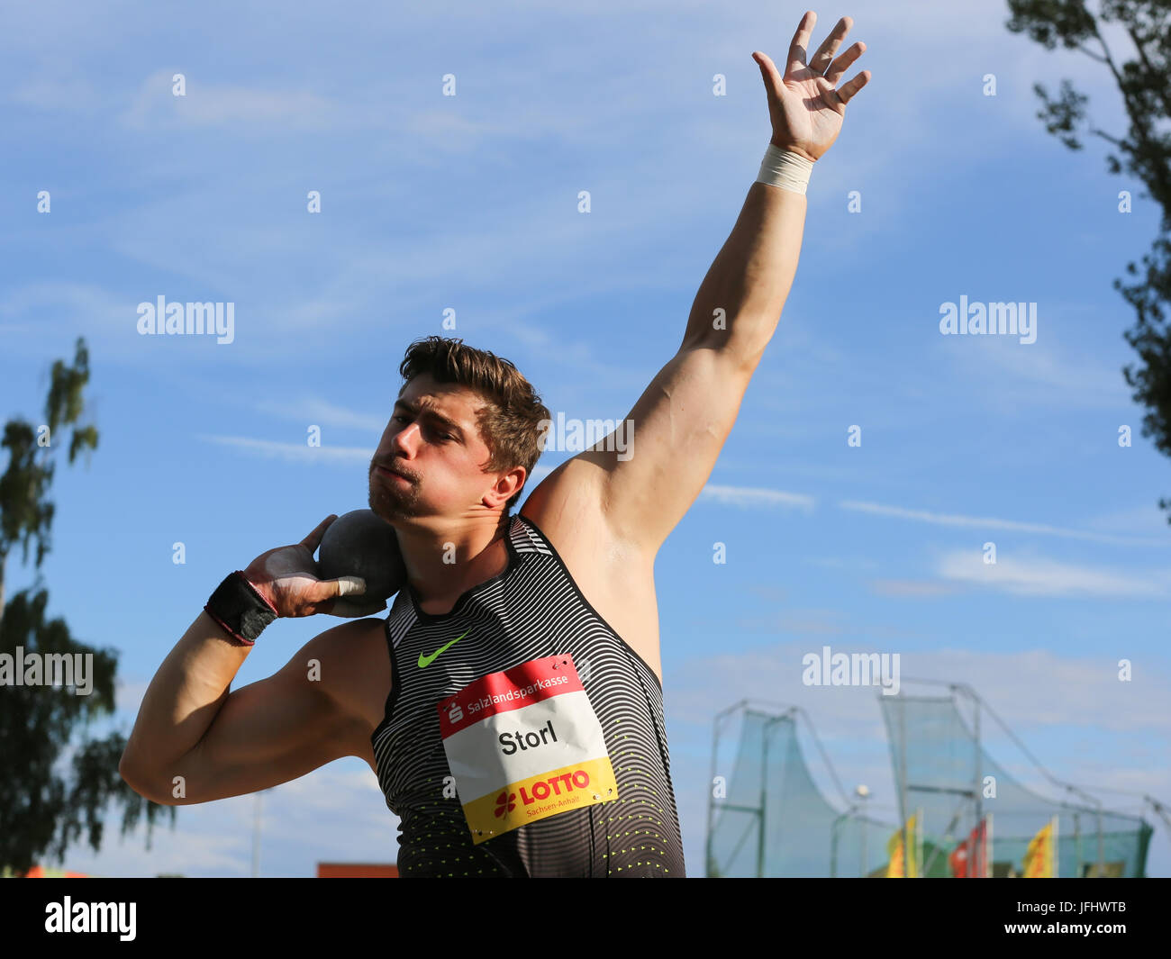 German shot putter David Storl (Germany,SC DHfK Leipzig Stock Photo - Alamy