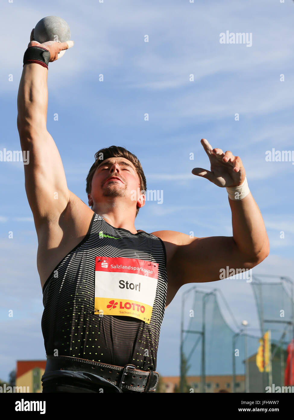 German shot putter David Storl (Germany,SC DHfK Leipzig Stock Photo - Alamy