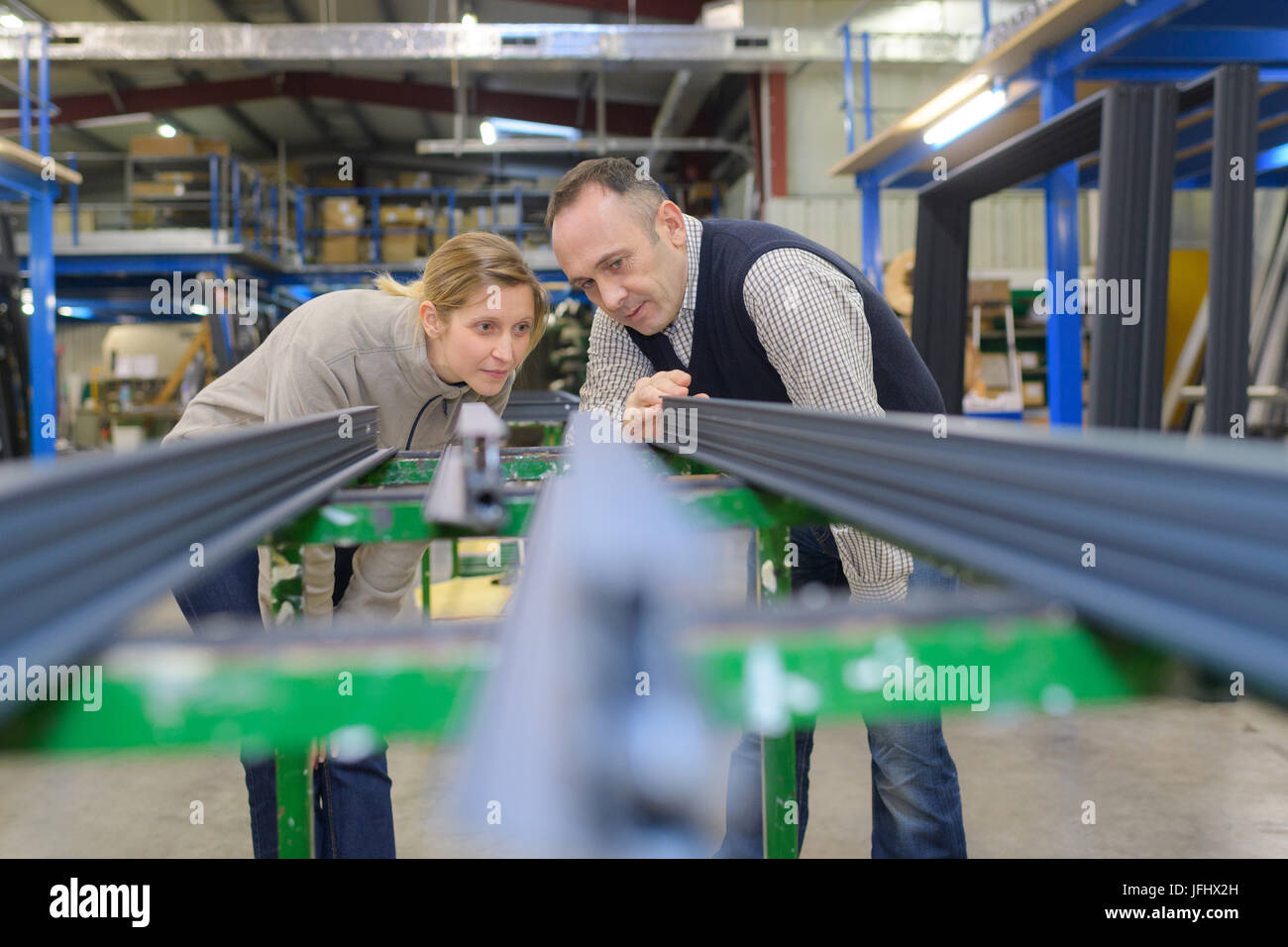 Steel beams production hi-res stock photography and images - Alamy