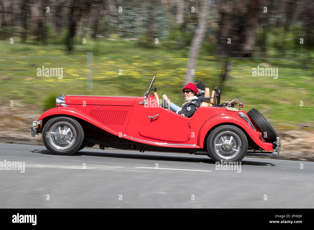 Car rallyred hi-res stock photography and images - Alamy