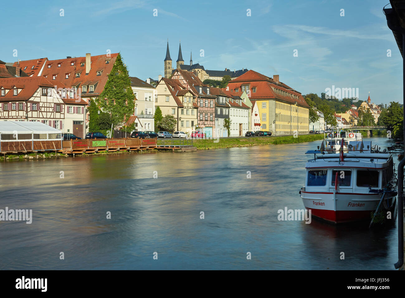 Bamberg, small Venice, Bamberger cathedral, Regnitz Stock Photo - Alamy
