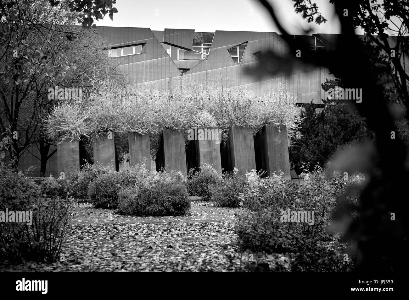Berlin, Jewish museum, outside Stock Photo - Alamy