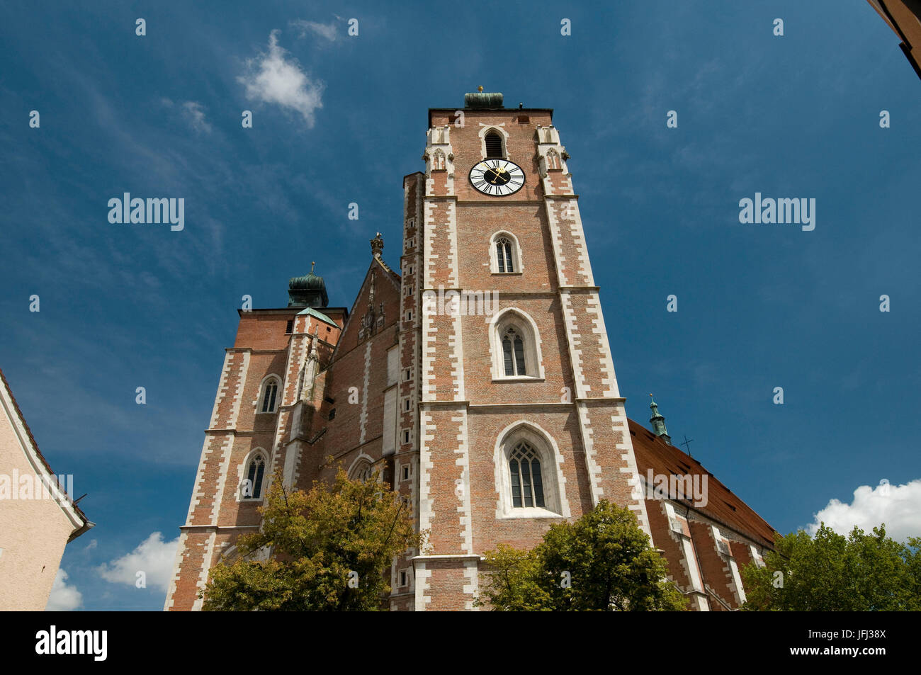 Europe, Germany, Bavaria, Ingolstadt, Cathedral of Our Lady, Late ...