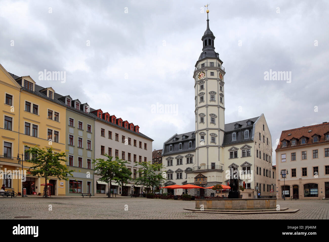 Gera city hall Stock Photo - Alamy