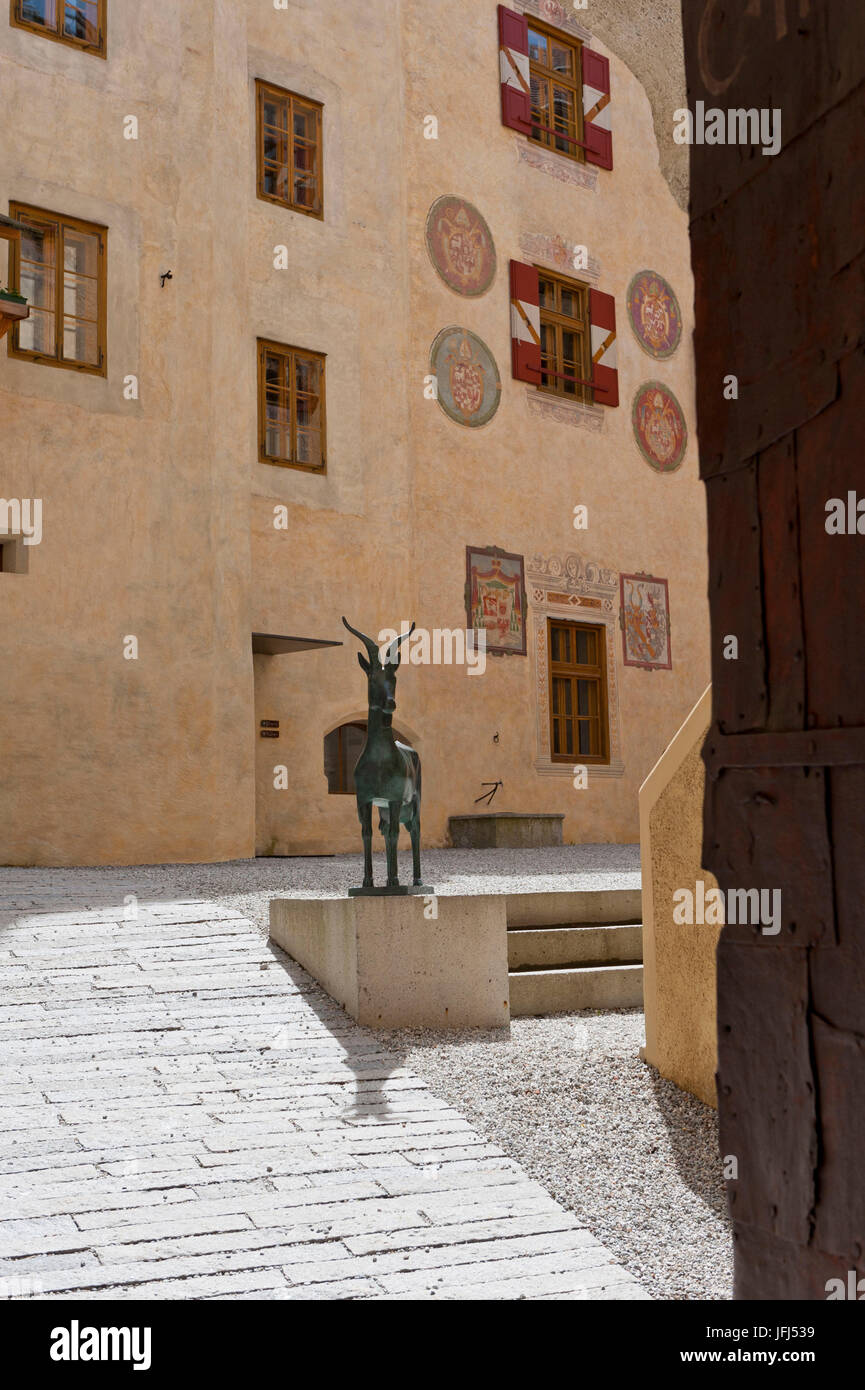 Italy, South Tirol, Pustertal, 'Messner Mountain Museum' MMM Ripa on ...