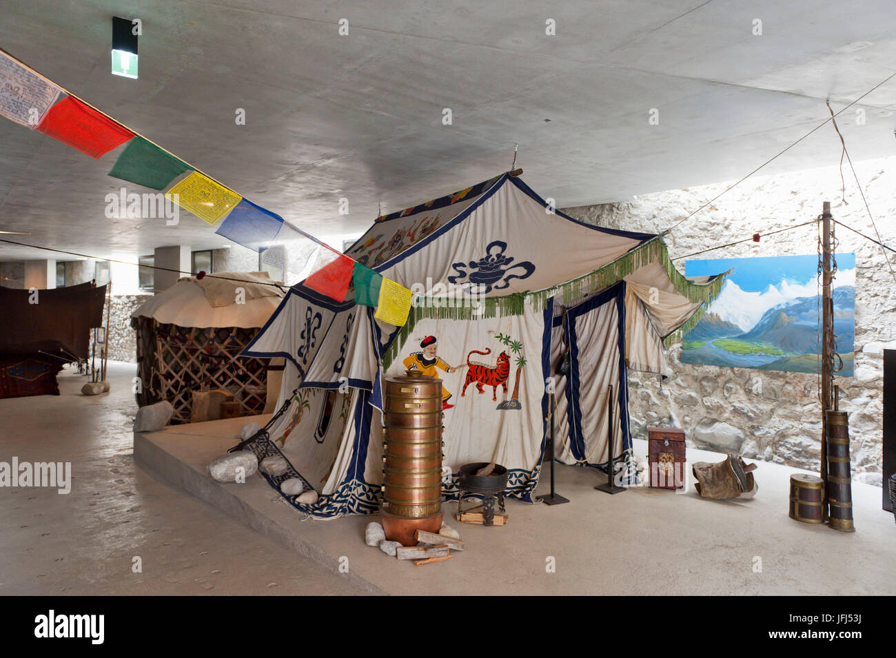 Italy, South Tirol, Pustertal, 'Messner Mountain Museum' MMM Ripa on ...