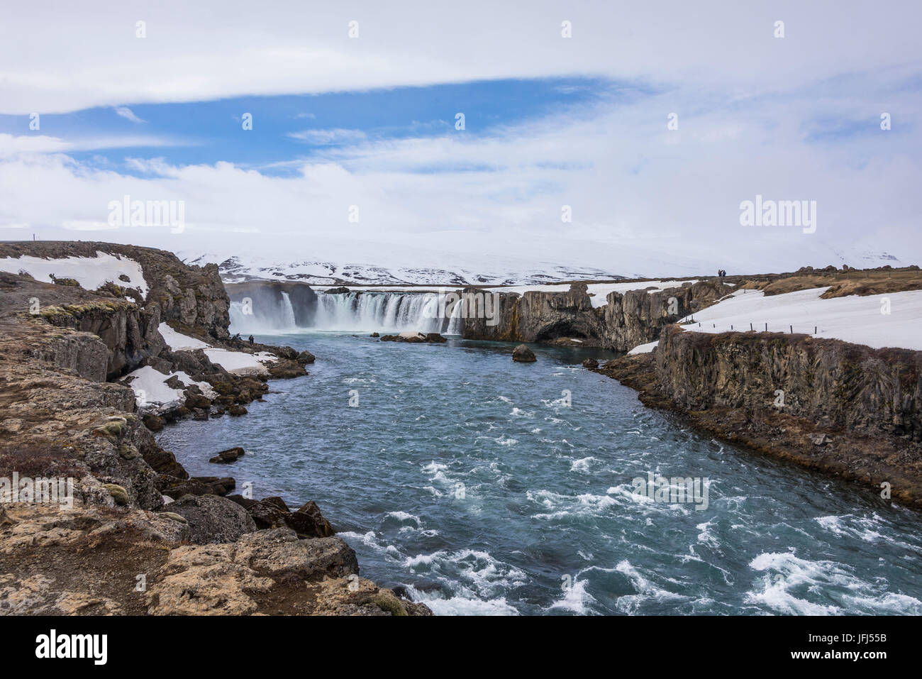 Akureyri waterfall hi-res stock photography and images - Alamy