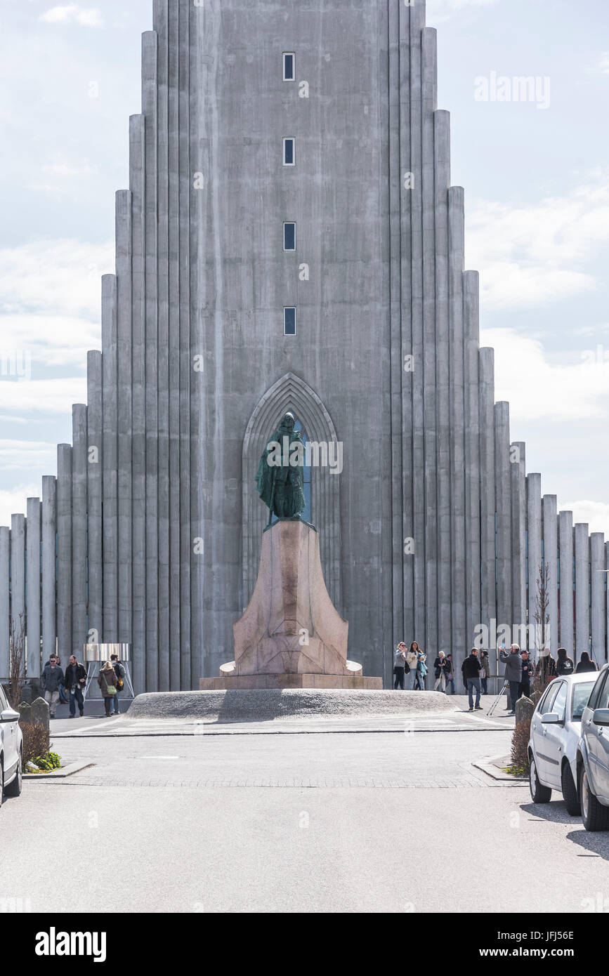 Iceland, capital of Reykjavík, smoke bay, peninsula Reykjanesskagi ...