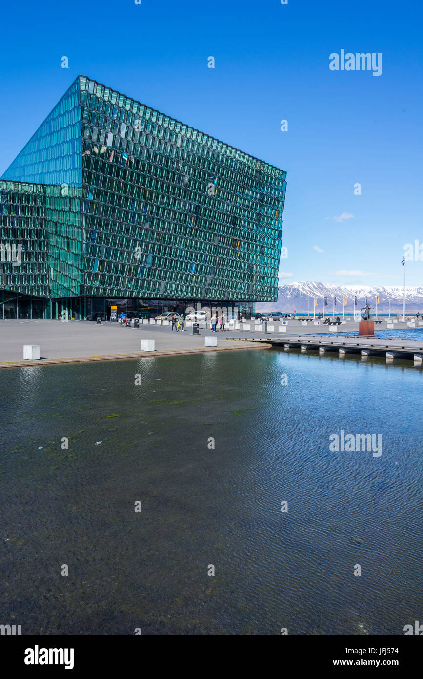 Iceland, capital of Reykjavík, smoke bay, peninsula Reykjanesskagi ...