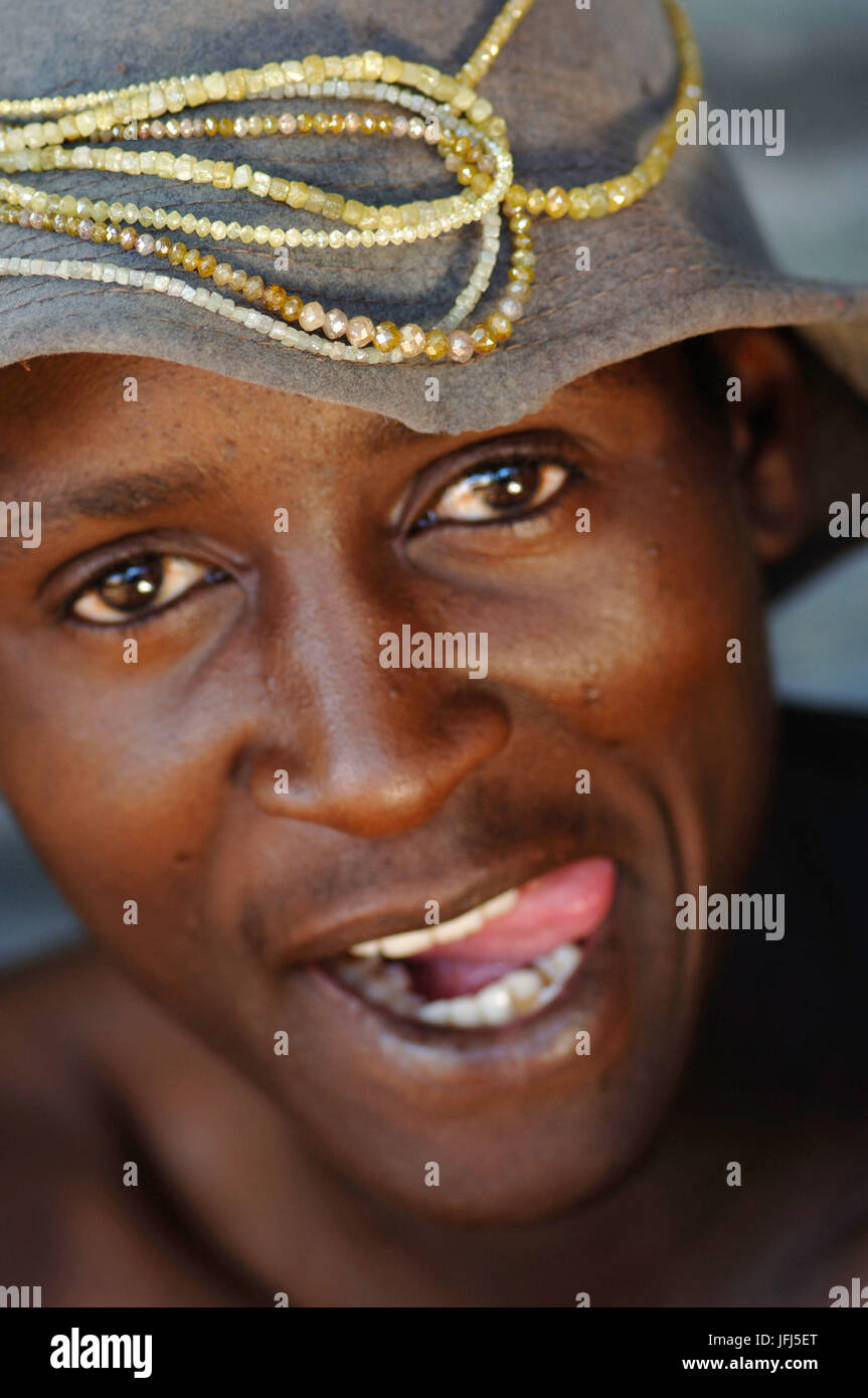 Africa, Namibia, Kiripotib farm of Claudia von Hase, Kirakara art ...