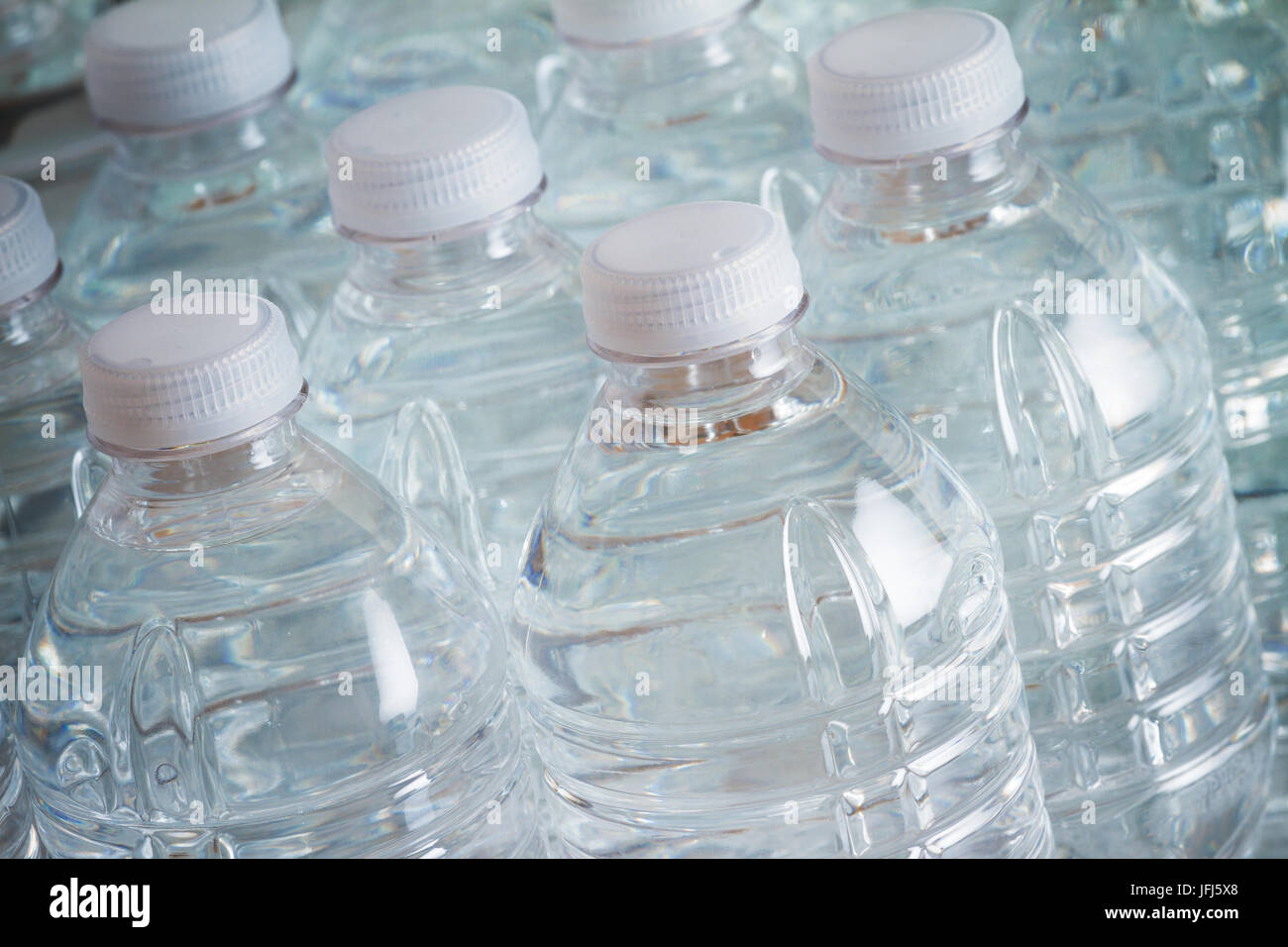 Purified mineral drinking water bottles hi-res stock photography and ...