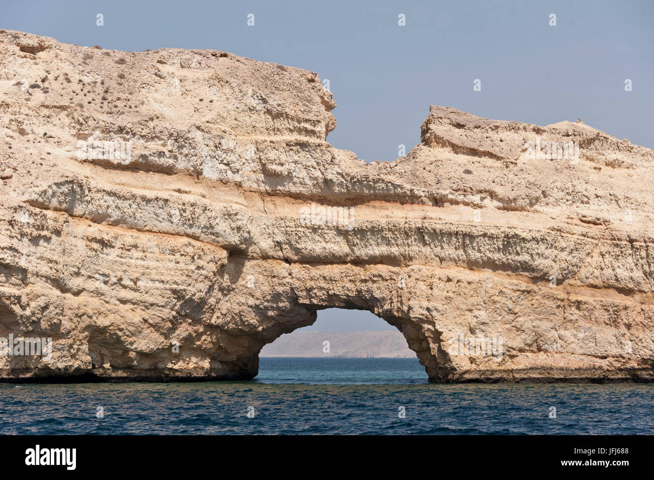 Arabia, Arabian peninsula, Sultanate of Oman, Muscat, rock formation in ...