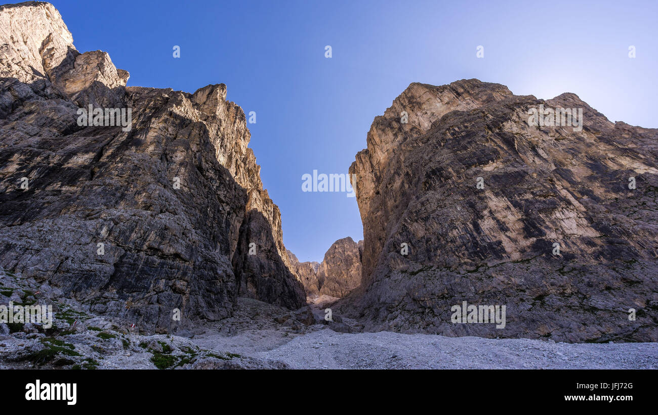 Via ferrata pisciadu hi-res stock photography and images - Alamy