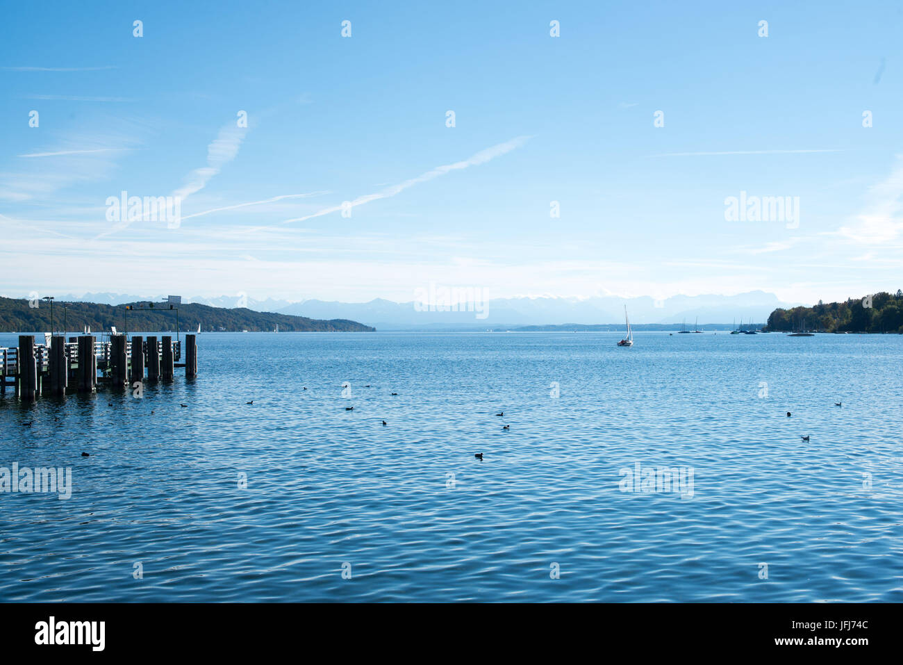 Lake Starnberg, Bavaria, Germany Stock Photo - Alamy