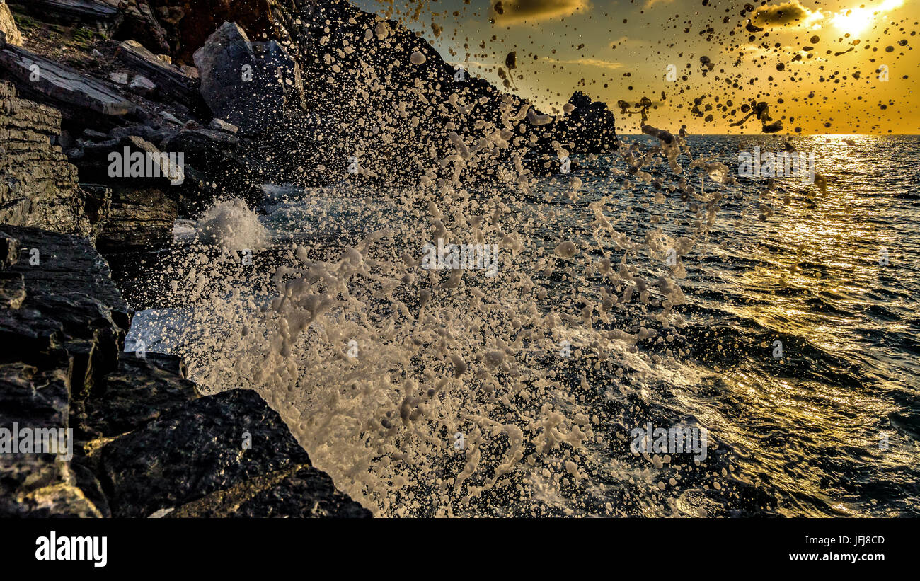 Surf in liguria hi-res stock photography and images - Alamy