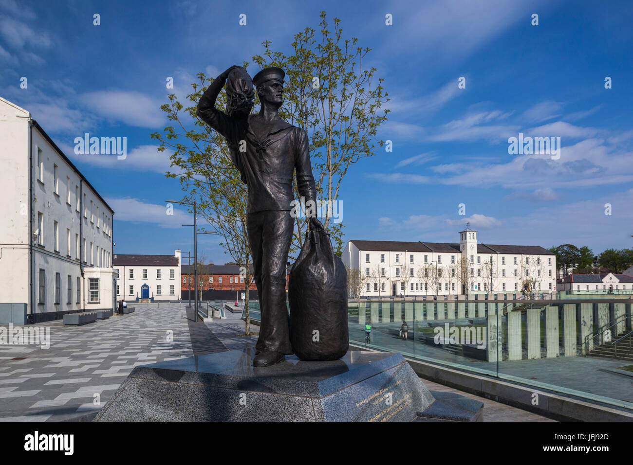 Derry londonderry ebrington square hi-res stock photography and images ...