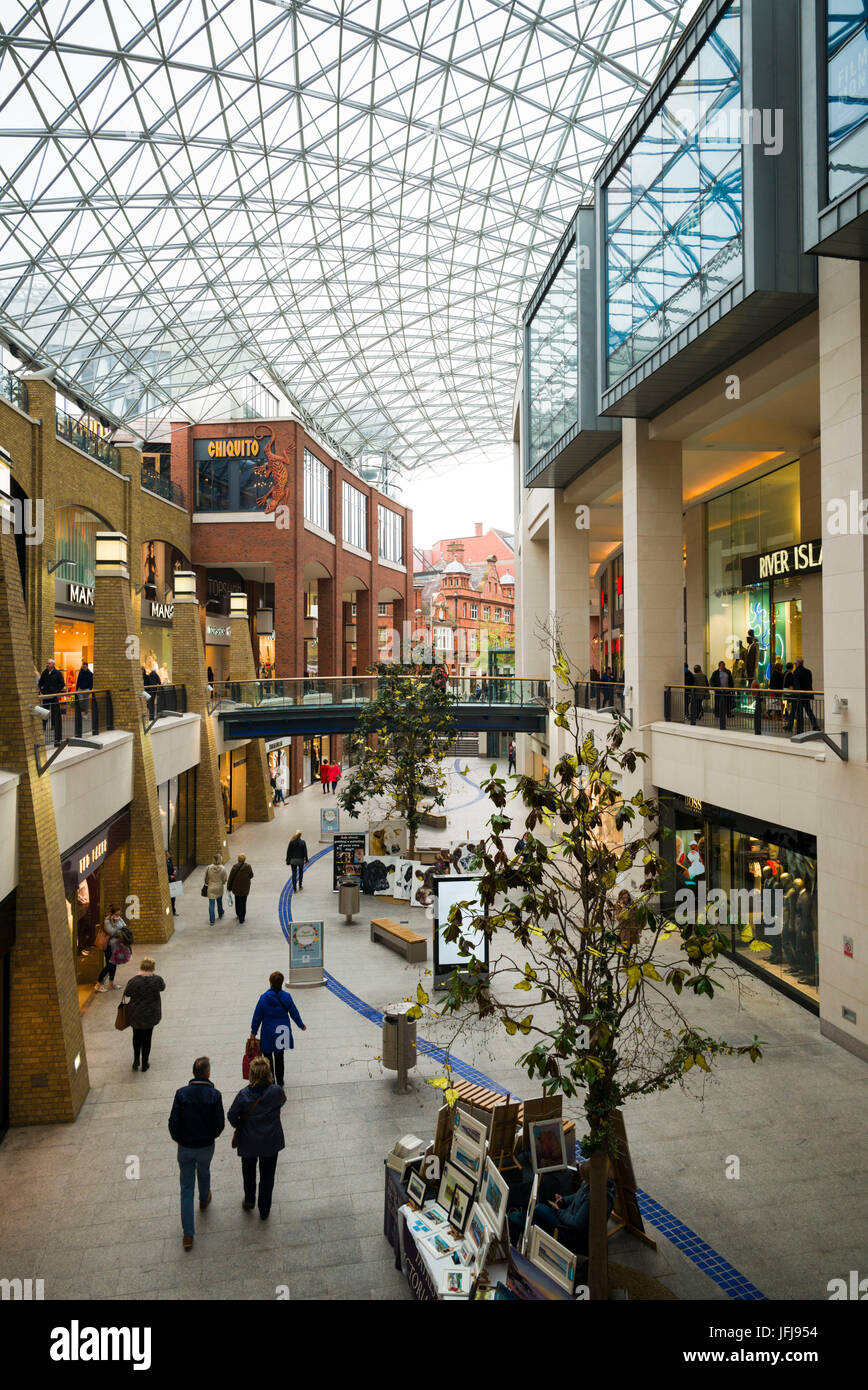Victoria square shopping mall belfast hi-res stock photography and ...