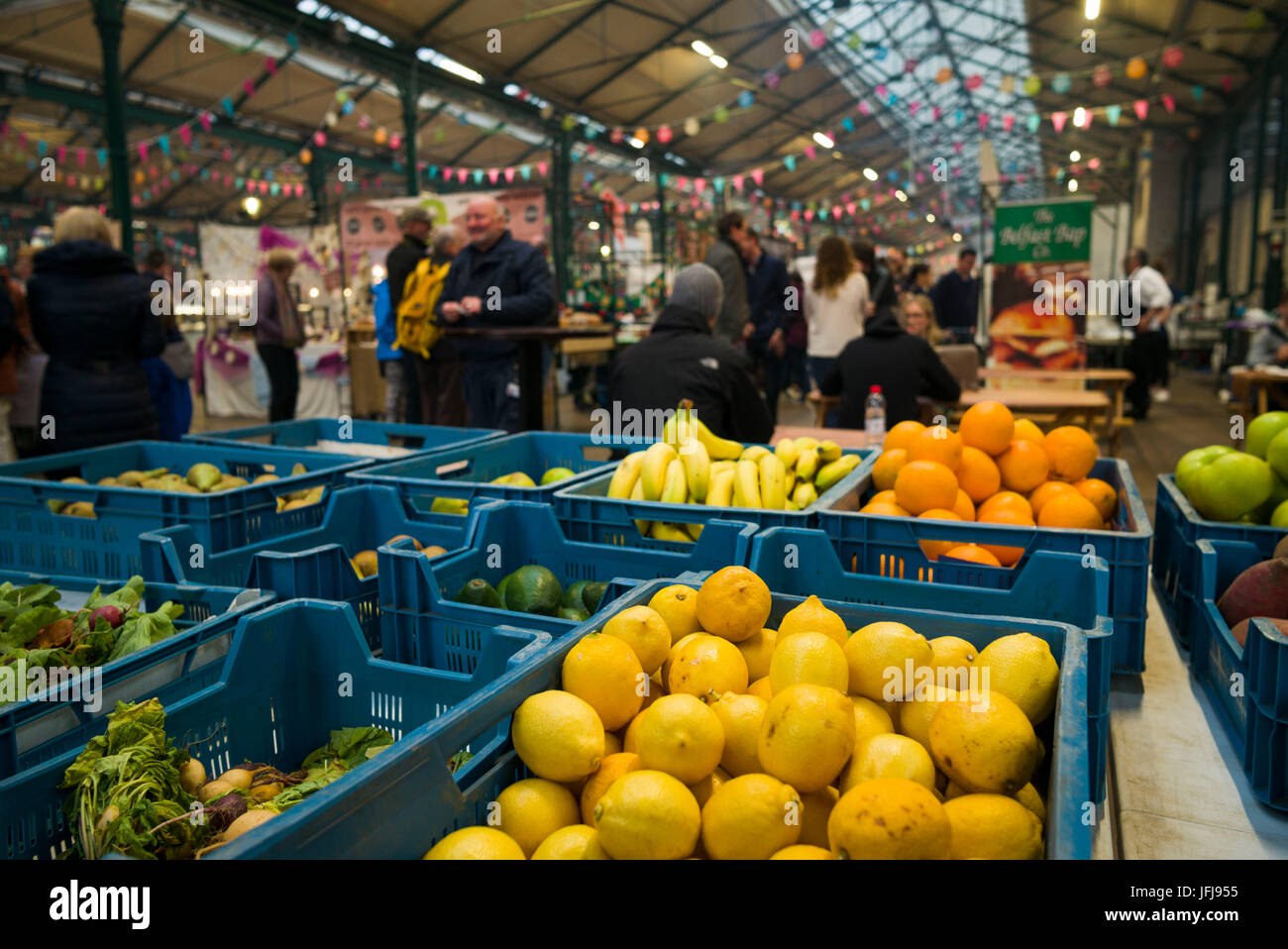 St Georges Market Belfast Stock Photos & St Georges Market Belfast ...
