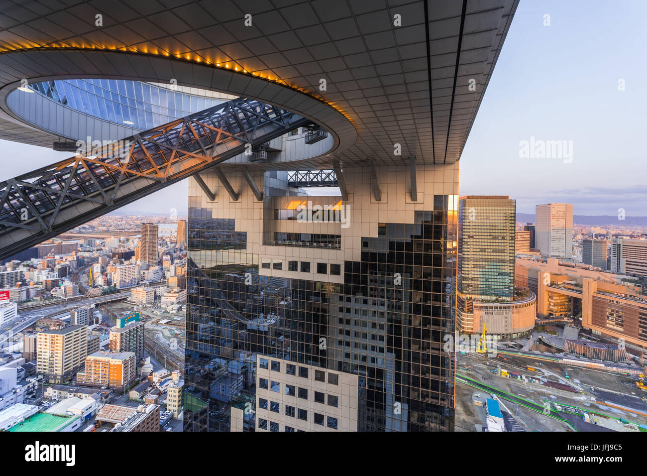 Japan, Kansai, Osaka City, Umeda area, Sky Building Stock Photo - Alamy