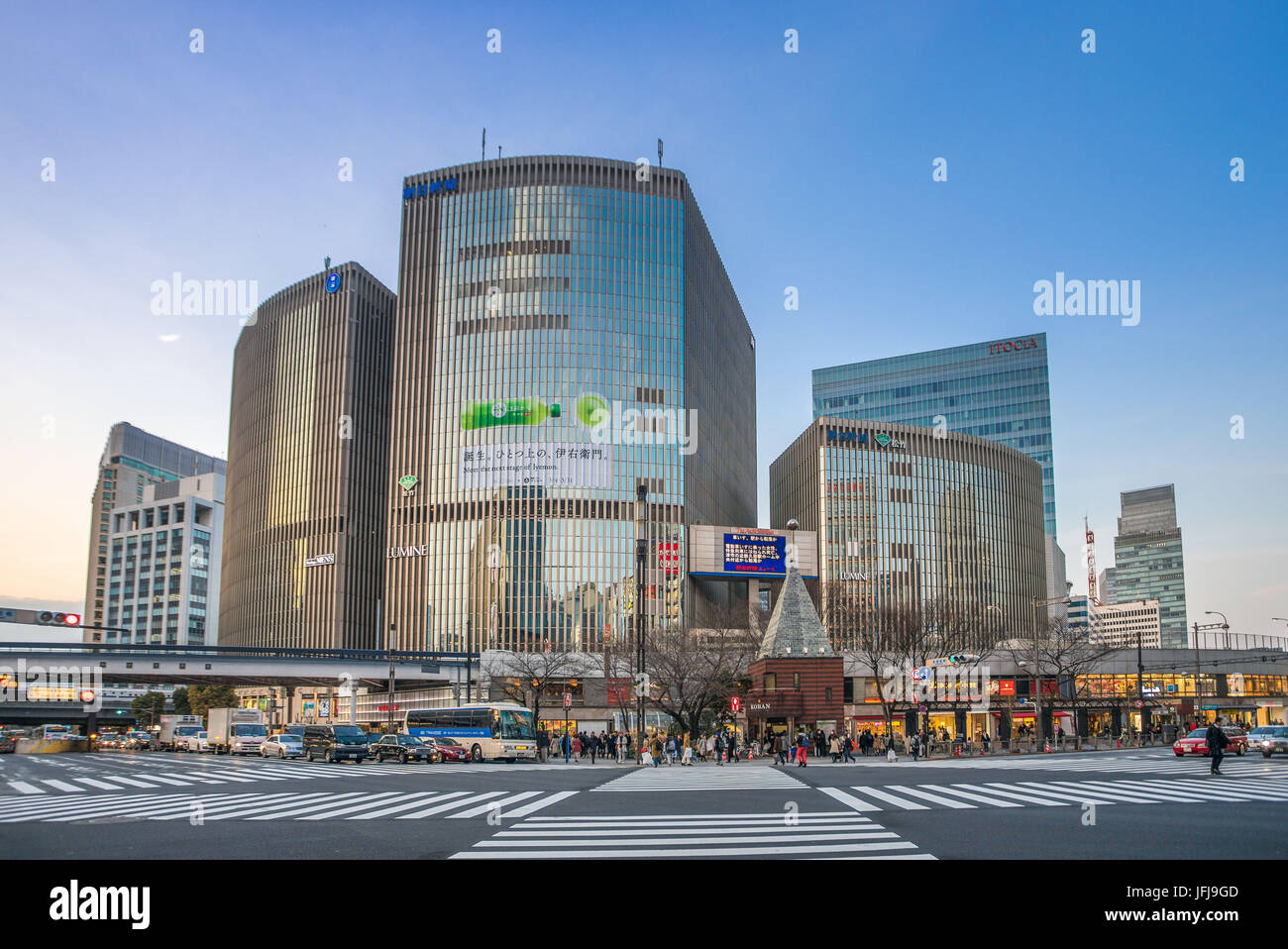 Japan, Tokyo City, Ginza area, Yurakucho Stock Photo - Alamy