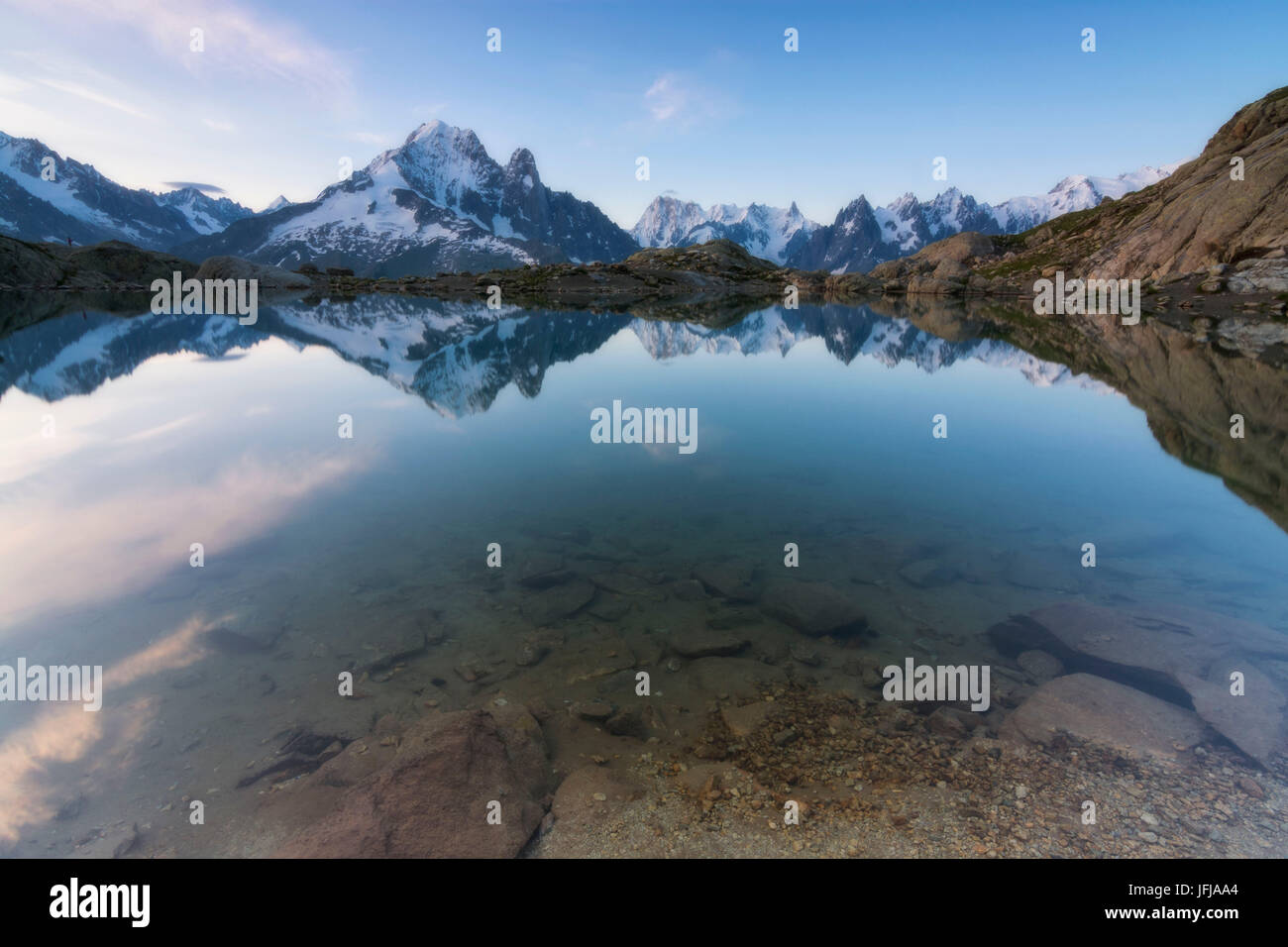 Lac Blanc - Chamonix, France Stock Photo - Alamy