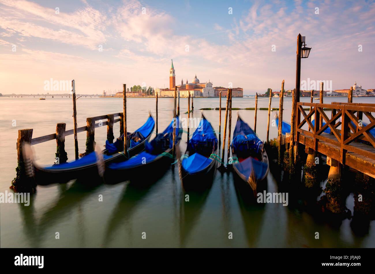 Venice at dawn, Venice province, Veneto, Italy Stock Photo - Alamy