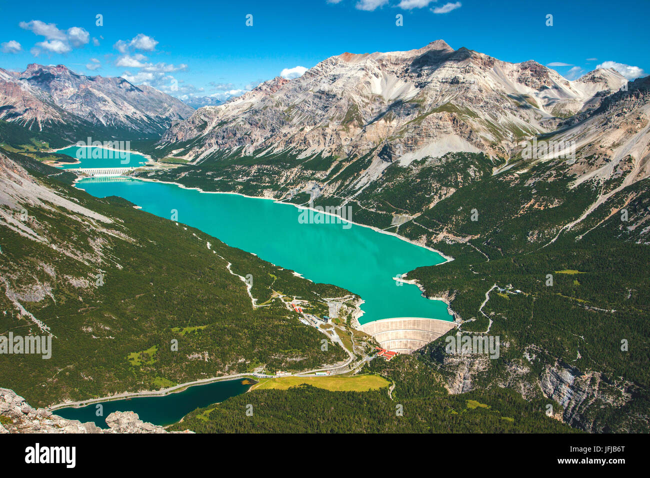 Cancano lake, Valtellina, Lombardy, Italy Stock Photo - Alamy